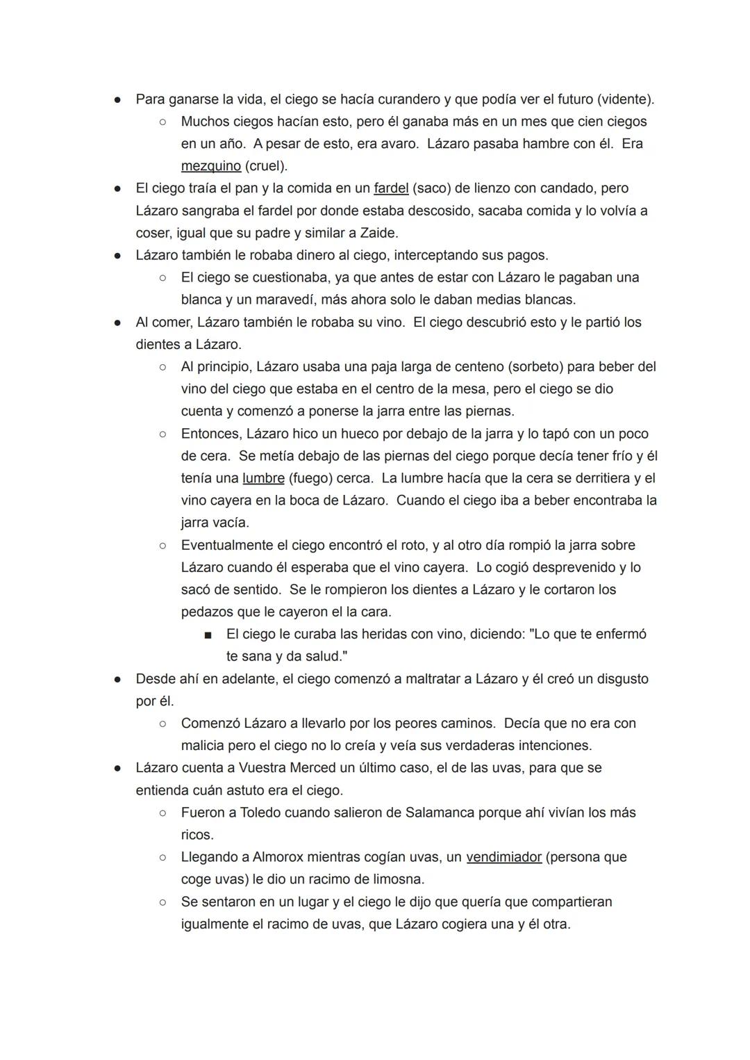 Explicado sencillamente: Resumen Completo del Lazarillo de Tormes ...