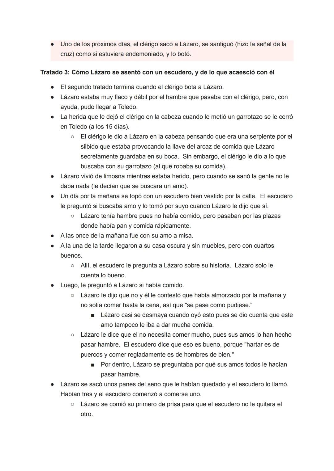 Explicado sencillamente: Resumen Completo del Lazarillo de Tormes ...